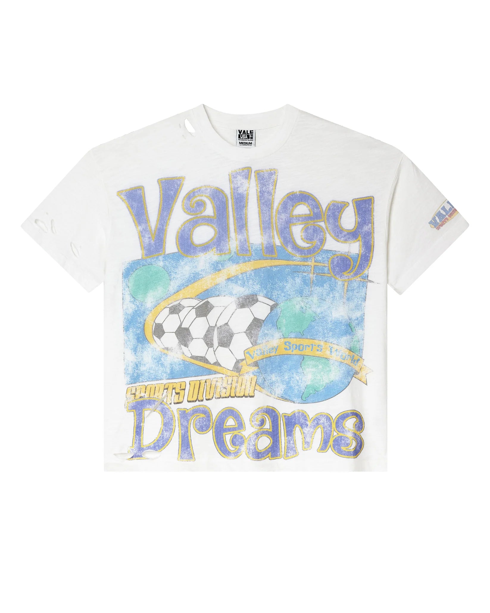 Vale Forever Futball Tee White – VIP Clothing Stores