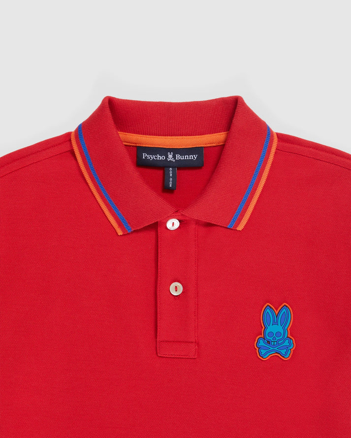 Psycho bunny (kids ruby red pique fashion polo) – Vip Clothing Stores