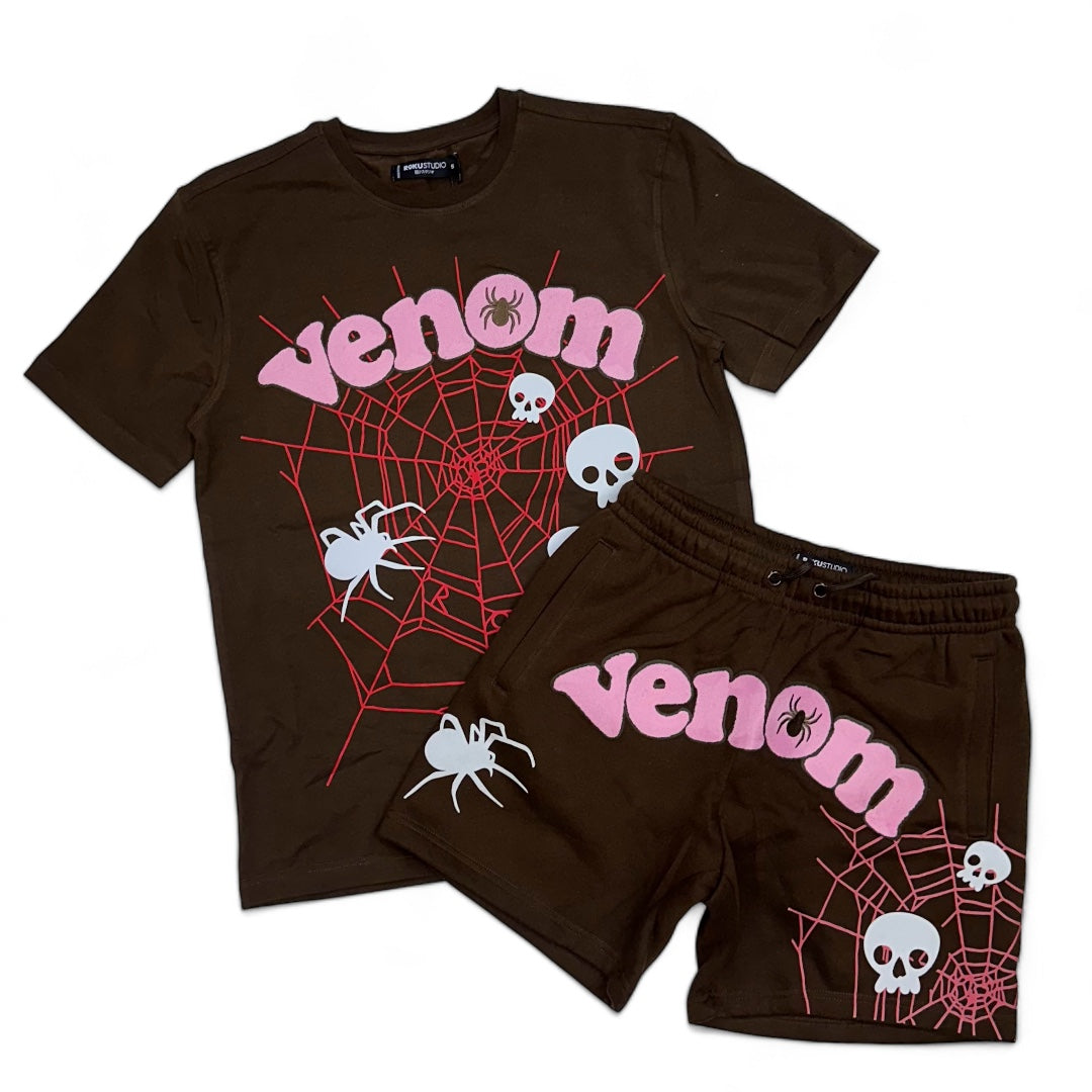 Roku studio (Brown "venom short set) – VIP Clothing Stores