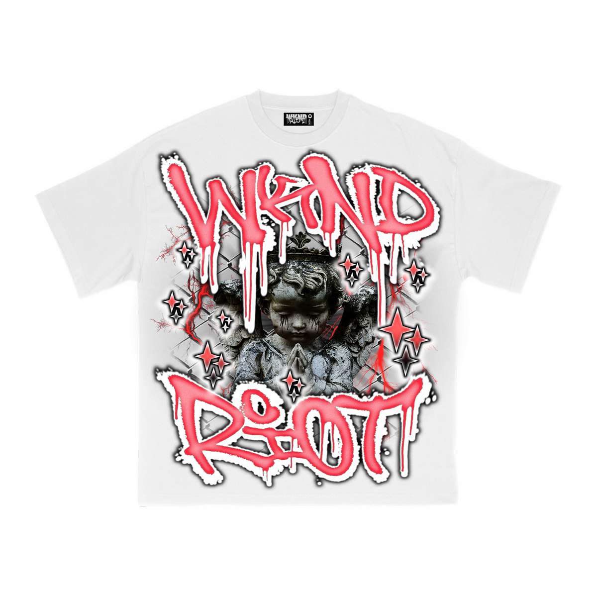 Wnkd riot (White "riot angel t-shirt) – VIP Clothing Stores