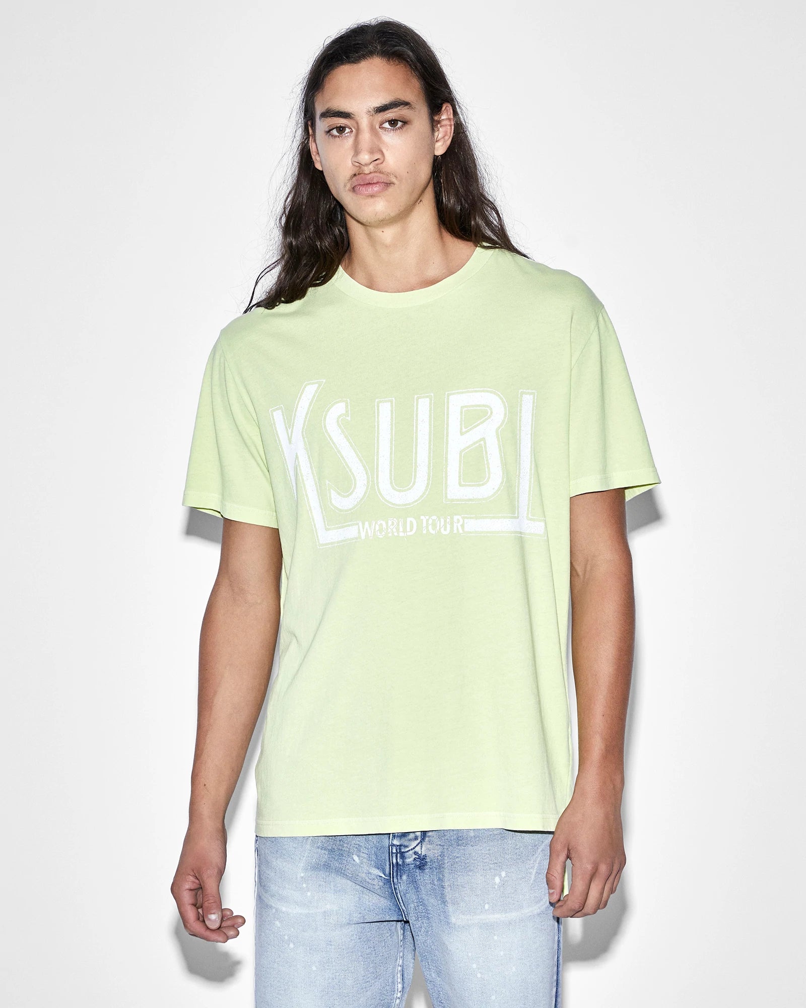 ksubi (green tickets kash ss tee acid t-shirt) – VIP Clothing Stores