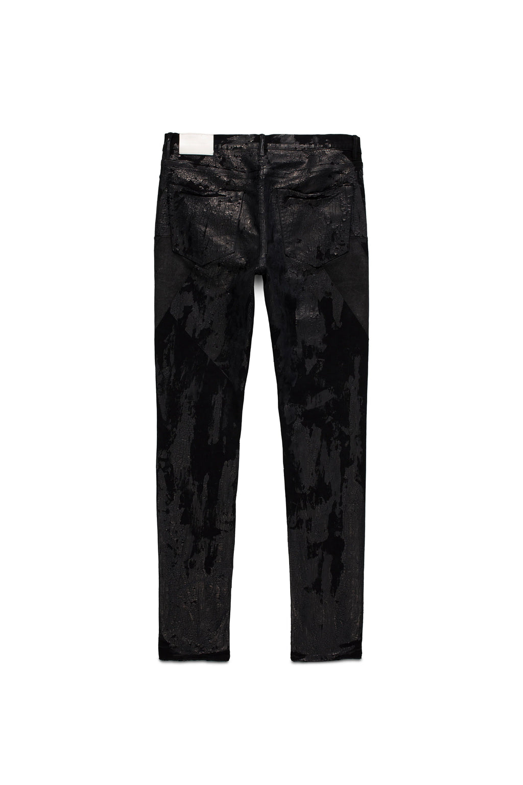 purple brand (black crackle paint with foil jean) – Vip Clothing Stores